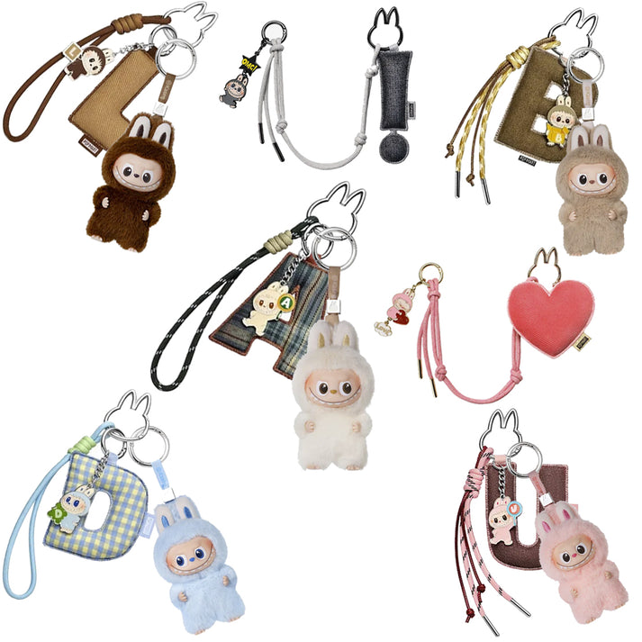 Pin for Love Mini Labubu Doll+Letter Pendant Combo (A-M) – Labubu ...