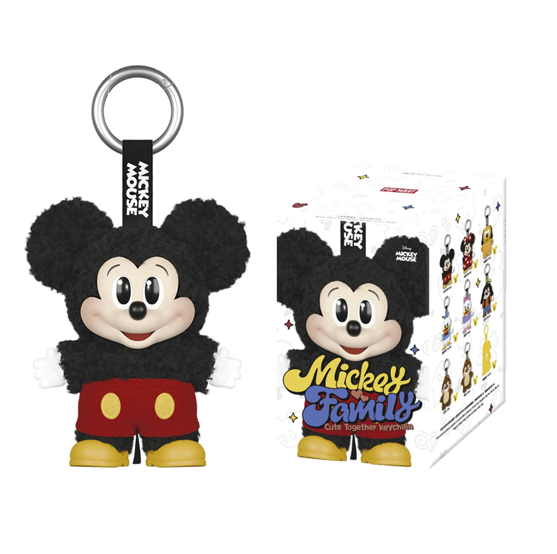 Disney Mickey Family Cute Together Series Plush Pendant Blind Box ...